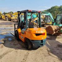 China Warehouse Refurbished Toyota Forklift 3T Material Handler for sale