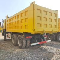 China 6x4 Diesel Used Dump Truck Tipper Second Hand Howo 371hp manual diesel for sale