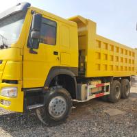 China 6x4 Diesel Used Dump Truck Tipper Second Hand Howo 371hp manual diesel for sale