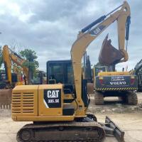 China Used  Excavator CAT305.5E  5ton Small Type Mini Crawler Digger 0.22m3 bucket for sale