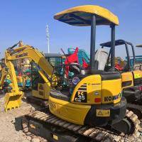 China Used Komatsu Excavator PC35  Secoondhand 3.5ton Small Type Mini Crawler Digger 21.6kw for sale