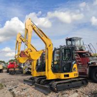 China Used Komatsu Excavator PC55  Secondhand 5.5ton Small Type Mini Crawler Digger 28.5kw for sale