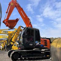 China Secondhand Excavator Original Hitachi ZX120 used Hydraulic 12ton Crawler Digger 65kw for sale