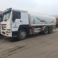 China Secondhand Howo 375 Diesel Delivery Truck Fuel Tanker Sinotruk 8x4 for sale