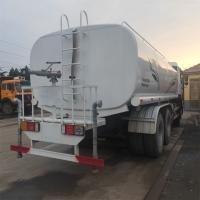 China Secondhand Howo 375 Diesel Delivery Truck Fuel Tanker Sinotruk 8x4 for sale