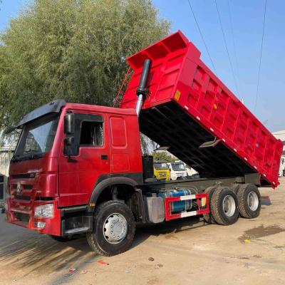 China Secondhand Sinotruk Tipper Truck 30 Ton 10 Wheeler Howo 375 Dump Truck for sale