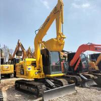 China Secondhand Komatsu Digger PC70  Used 7ton Small Type Mini Crawler Excavator 48.5kw for sale