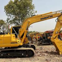 China Used Komatsu Digger  PC120  Secondhand 12ton Small Type Crawler Excavator 64kw for sale
