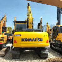 China Used Komatsu Excavator PC130 Secondhand 13ton Small Type Crawler Digger 72.6kw for sale
