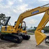 China Used Komatsu Excavator PC160 Secondhand 16ton Small Type Crawler Digger 82.4kw for sale