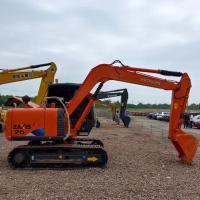 China Used Mini Excavator Hitachi ZX70 Secondhand 7t Original Crawler Tracked Digger 39kw for sale