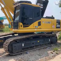 China Used Komatsu Digger  PC350-7 Used 35ton Big Type Crawler Excavator Large-Scale 180kw for sale