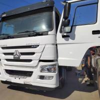 China 10 Wheeler Old Tractor Trailer Trucks Howo Sinotruk 420hp 6x4 manual diesel for sale