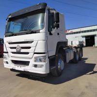 China 10 Wheeler Old Tractor Trailer Trucks Howo Sinotruk 420hp 6x4 manual diesel for sale