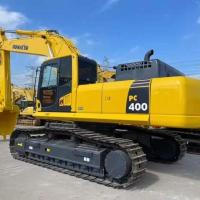 China Used Komatsu Digger  PC400-8  Secondhand 40ton Big Type Crawler Excavator 257kw for sale