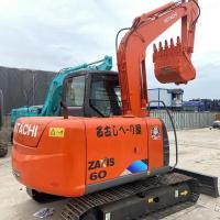 China Used Excavator Original Hitachi  ZX60 Secondhand Hydraulic 6ton Crawler Digger 40.5kw for sale