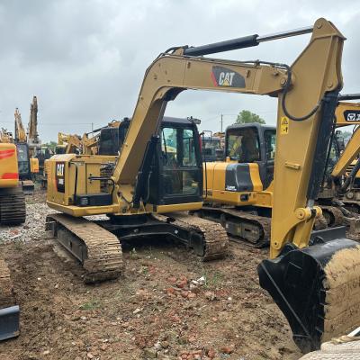 China Used  Excavator CAT 308E Secondhand 6ton Mini  Crawler Japan 49.7kw with 0.31m3 bucket for sale