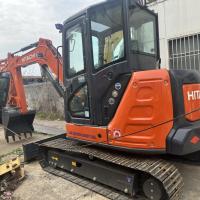 China Used Excavator Original Hitachi  ZX68 Secondhand Hydraulic 6ton Crawler Digger 34.1kw for sale