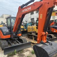 China Used Excavator Original Hitachi  ZX68 Secondhand Hydraulic 6ton Crawler Digger 34.1kw for sale