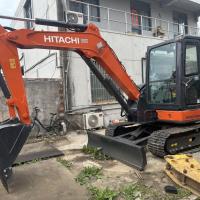 China Used Excavator Original Hitachi  ZX68 Secondhand Hydraulic 6ton Crawler Digger 34.1kw for sale