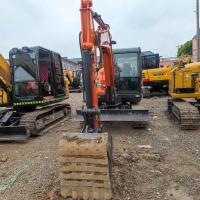 China Used Doosan Digger  DX60  Secondhand 6ton Small Type Mini Crawler Excavator 39.7kw for sale