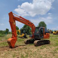 China Secondhand Excavator Original Hitachi  ZX120 used Hydraulic 12ton Crawler Digger 66kw for sale