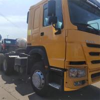 China Tow Used Tractor Trailer Howo Sinotruk 420 Hp 6x4 For Transportation manual diesel for sale