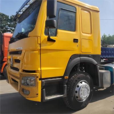China Tow Used Tractor Trailer Howo Sinotruk 420 Hp 6x4 For Transportation manual diesel for sale