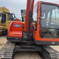 China Used Doosan Digger  DX80  Secondhand 8ton Small Type Mini Crawler Excavator for sale