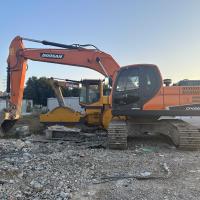 China Used Doosan Digger  DX220  Secondhand 22ton Medium Type Crawler Excavator for sale