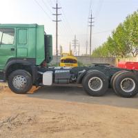 China Howo 420 Second Hand Tractor Trailers Truck Sinotruk 6x4 for sale