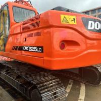 China Used Doosan Digger  DX225LC  Secondhand 22.5ton Medium Type Crawler Excavator for sale