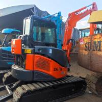China Second Hand Hitachi ZX55U Used Excavator Hydraulic 12000 Pound 28.1kw for sale