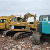 China Used Cat Excavator CAT 313C Secondhand 13ton  Crawler Digger Japan 74.5kw for sale