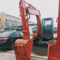 China Used Excavator Original Hitachi  ZX75 Secondhand Hydraulic 7ton Crawler Digger  44.4kw for sale