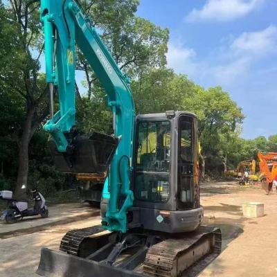 China Used Kobelco Digger  SK55  Secondhand 5.5ton Small Type Mini Crawler Excavator for sale