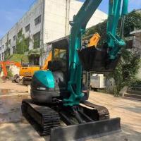 China Used Kobelco Digger  SK55  Secondhand 5.5ton Small Type Mini Crawler Excavator for sale