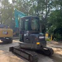 China Used Kobelco Digger  SK55  Secondhand 5.5ton Small Type Mini Crawler Excavator for sale