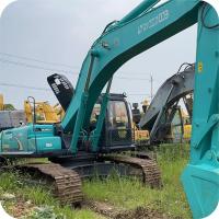 China Used Kobelco Digger  SK350D Secondhand 35ton Big Type Crawler Excavator 196.9kw for sale