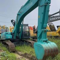 China Used Kobelco Digger  SK350D Secondhand 35ton Big Type Crawler Excavator 196.9kw for sale