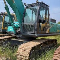 China Used Kobelco Digger  SK350D Secondhand 35ton Big Type Crawler Excavator 196.9kw for sale