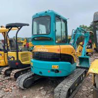 China Used Kubota Digger  KX135  Secondhand 3.5ton Small Type Mini Crawler Excavator  21kw for sale