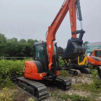 China Used Kubota Digger  KX155  Secondhand 5.5ton Small Type Mini Crawler Excavator  29.4kw for sale