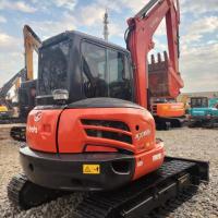China Used Kubota Digger  KX165  Secondhand 6.5ton Small Type Mini Crawler Excavator with 0.24m3 bucket for sale
