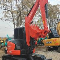 China Used Kubota Digger  KX165  Secondhand 6.5ton Small Type Mini Crawler Excavator with 0.24m3 bucket for sale