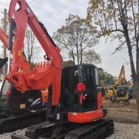 China Used Kubota Digger  KX165  Secondhand 6.5ton Small Type Mini Crawler Excavator with 0.24m3 bucket for sale