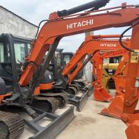 China Secondhand Excavator Original Hitachi ZX50U used Hydraulic 5ton Crawler Digger 0.19m3 bucket for sale
