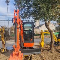 China Used Kubota Digger  U30  Secondhand 3ton Small Type Mini Crawler Excavator with 0.08m3 bucket for sale