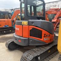 China Secondhand Excavator Original Hitachi ZX50U used Hydraulic 5ton Crawler Digger 0.19m3 bucket for sale