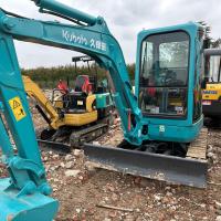 China Used Kubota Digger  U35  Secondhand 3.5ton Small Type Mini Crawler Excavator  18.5kw for sale